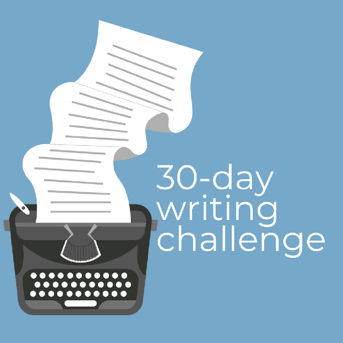 30-day writing challenge :: katerinanemcova